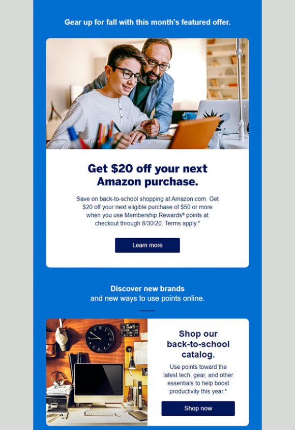 Back-to-school Credit Card Marketing that Reflects New Consumer Needs